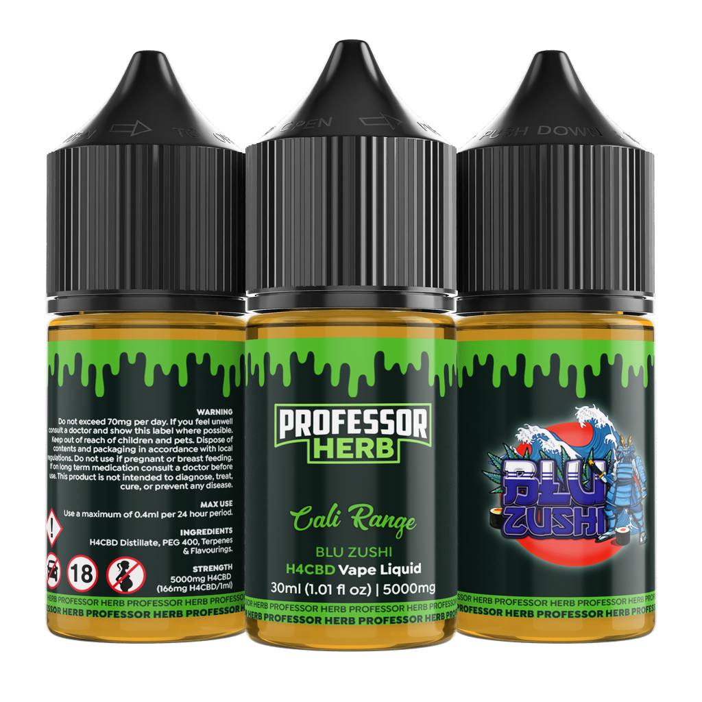Buy Professor Herb H4CBD Vape Liquid 5000mg 30ml - Blu Zushi ...
